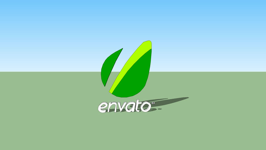 Envato Logo With Text | 3D Warehouse