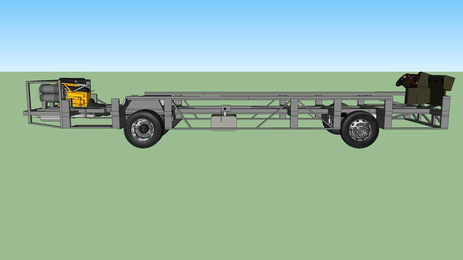 bus chassis | 3D Warehouse