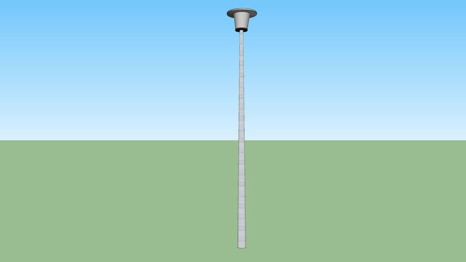 poteau eclairage | 3D Warehouse