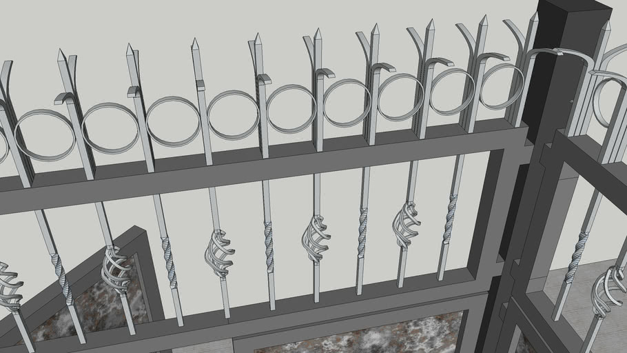 Metal Gate | 3D Warehouse