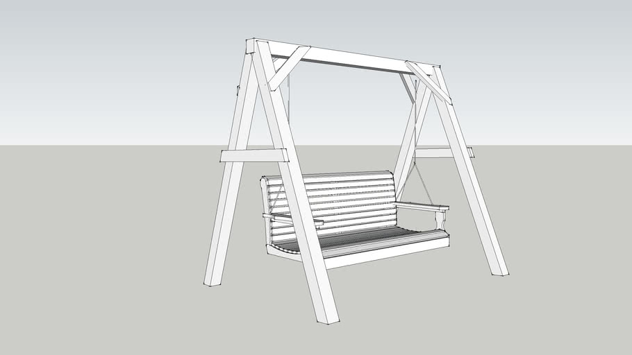 A-Frame Swing | 3D Warehouse
