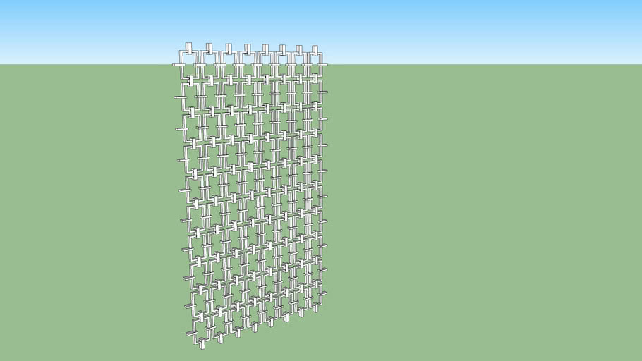 geometric wall decoration | 3D Warehouse