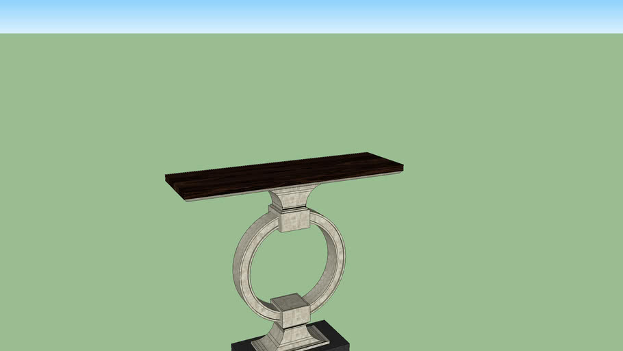 Oculus console table | 3D Warehouse
