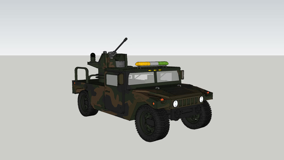 military hummvee | 3D Warehouse