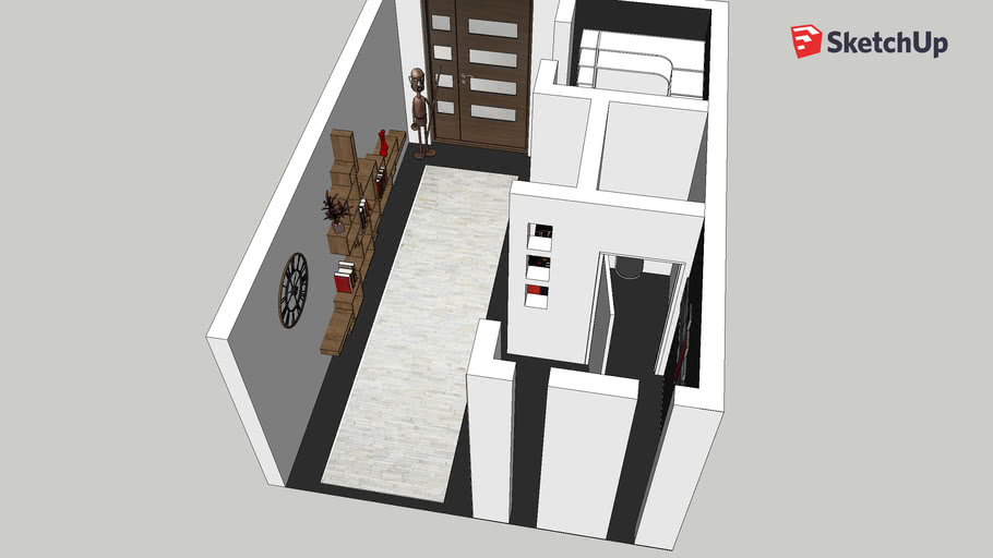Entrée Entrada Entry Foyer | 3D Warehouse