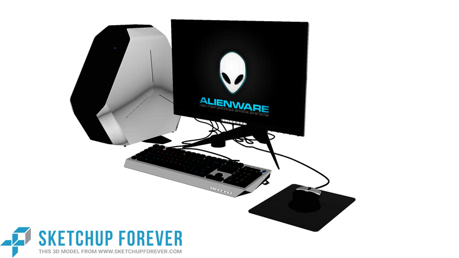 PC alienware | 3D Warehouse