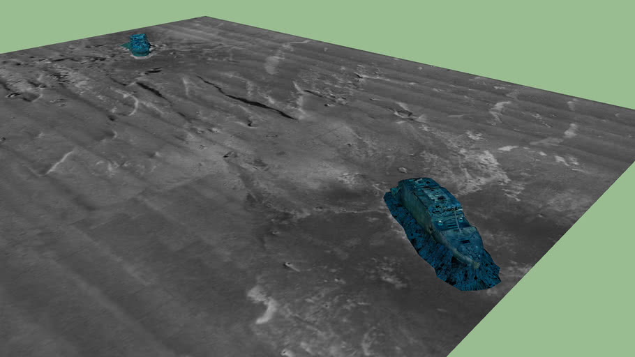 Titanic Site Wreck | 3D Warehouse