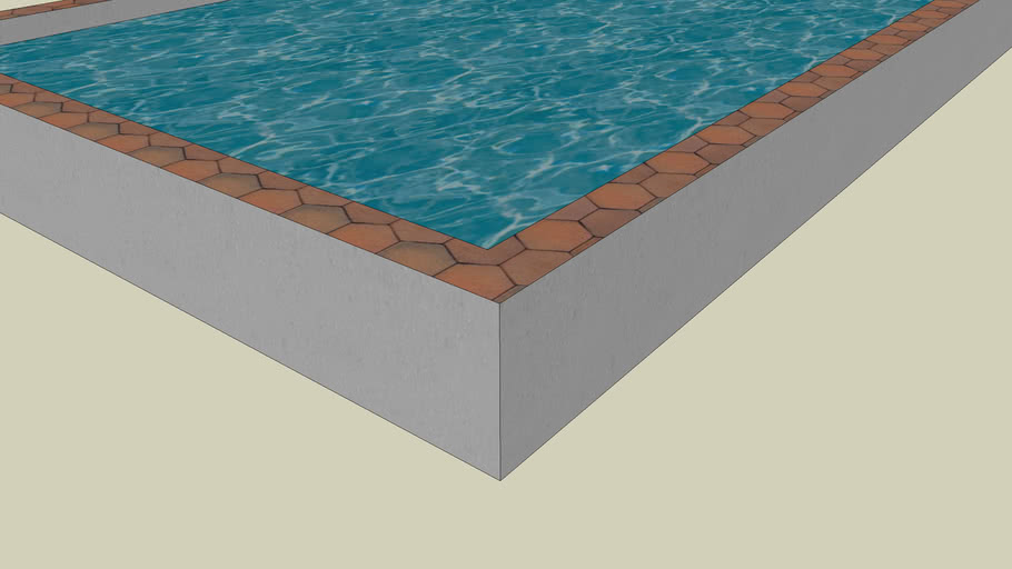 L Shaped Pool | 3D Warehouse