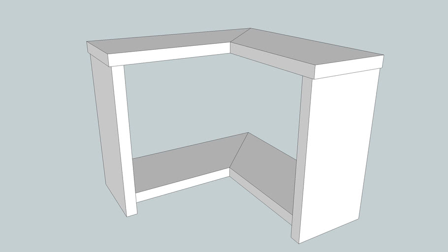 corner table | 3D Warehouse