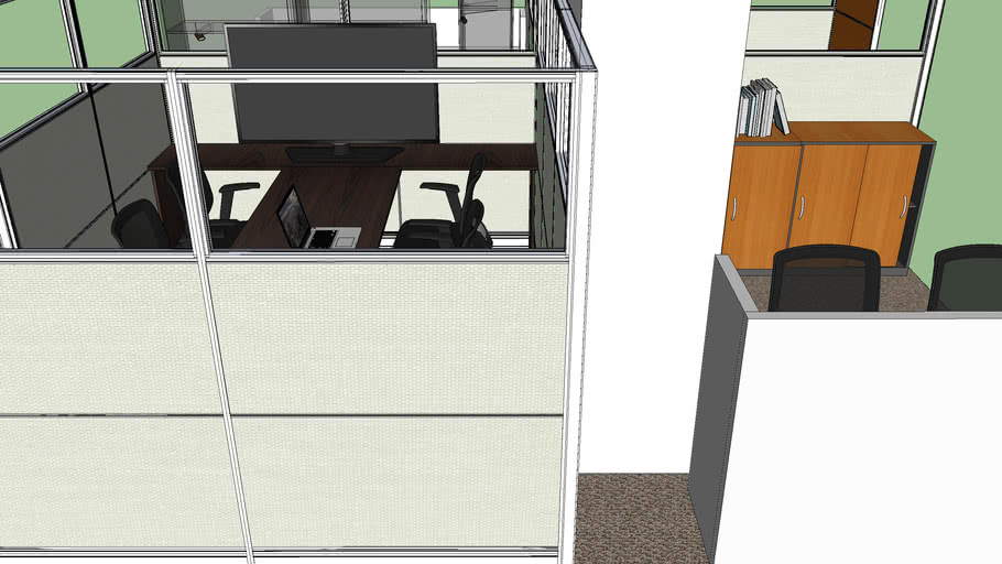 Simple Office Design | 3D Warehouse