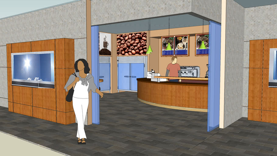 Break_Room_Example_Start | 3D Warehouse