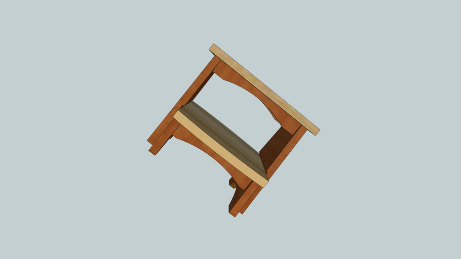 Craftsman Step Stool - Sliding Step | 3D Warehouse