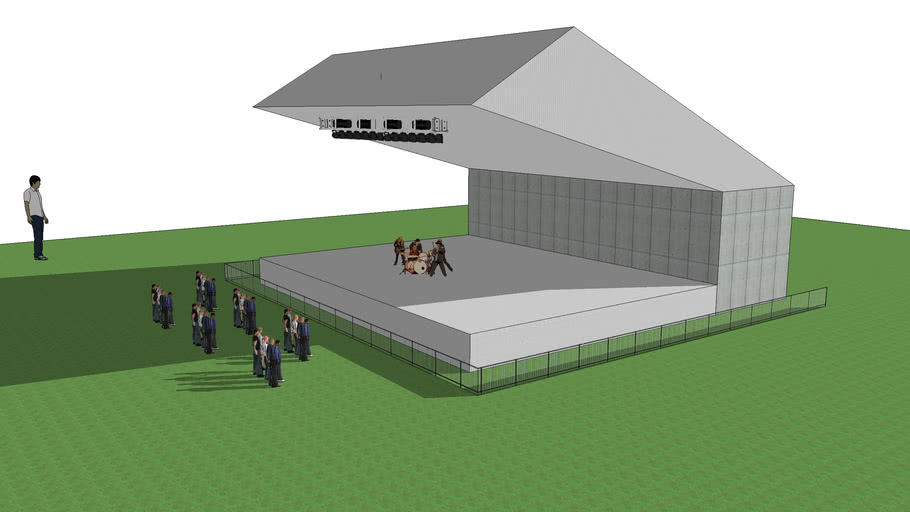 Podium / concert stage | 3D Warehouse