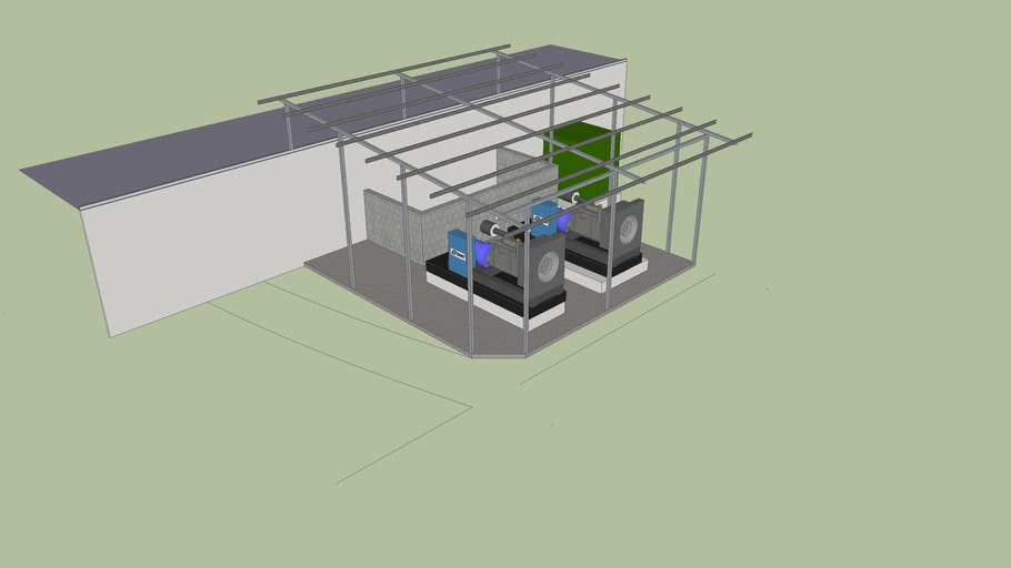 Cuarto de Generadores | 3D Warehouse