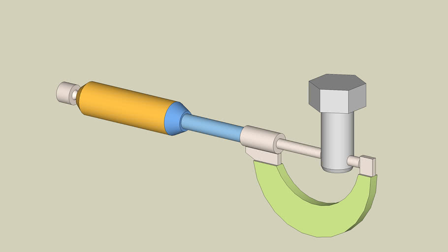 Micrometer | 3D Warehouse