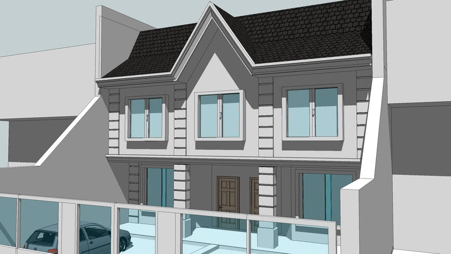 Neoclassical house | 3D Warehouse