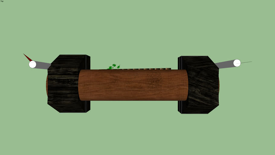 littel log | 3D Warehouse