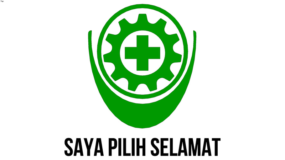 Logo K3 Saya Pilih Selamat | 3D Warehouse