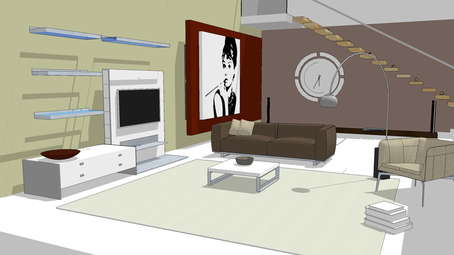 LIVING_frame+collection | 3D Warehouse