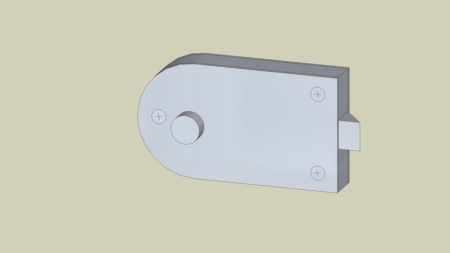 KV989 Secret Gate Latch | 3D Warehouse