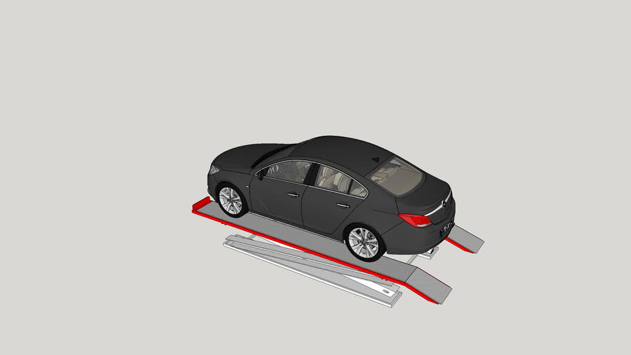 Vehicle Scissor Lift | 3D Warehouse