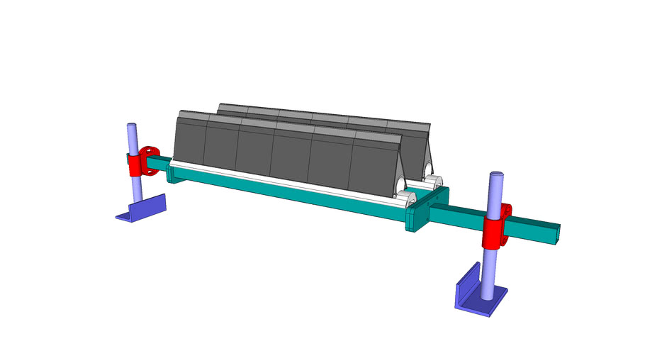 Conveyor belt scraper | 3D Warehouse