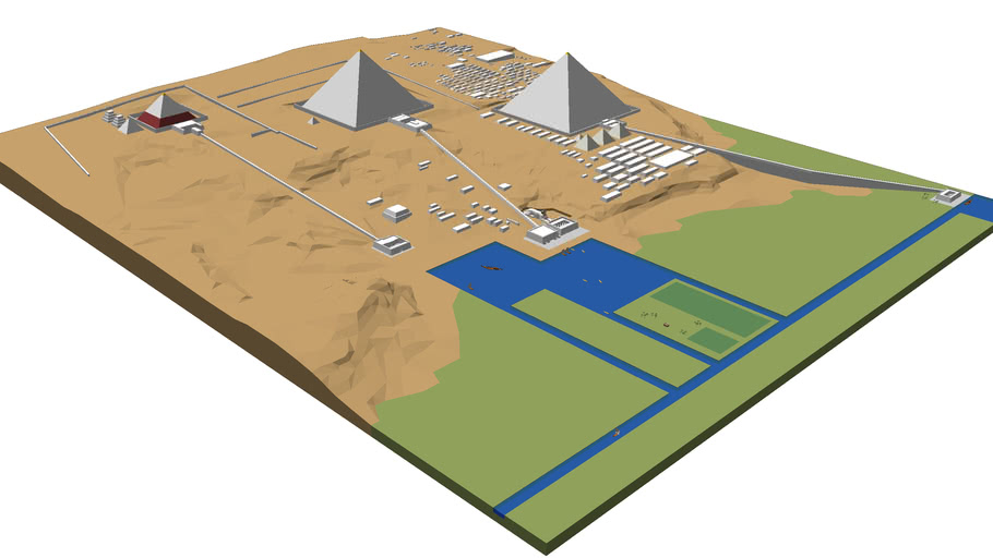 Pyramiden, Gizeh | 3D Warehouse