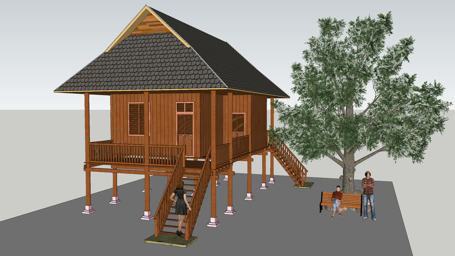 Khmer House | 3D Warehouse