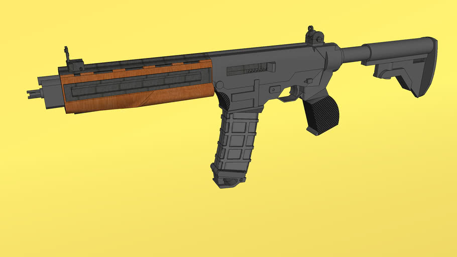Assault Rifle ^FAz (Concept Weapon) | 3D Warehouse