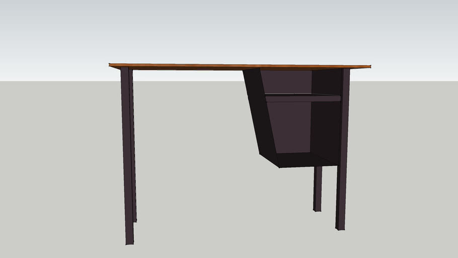 school student desk | 3D Warehouse