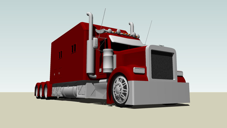 custom 18 wheeler | 3D Warehouse