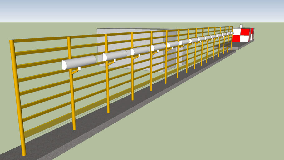EDTQ Pattonville ILS Localizer Antenna of Runway 28 | 3D Warehouse