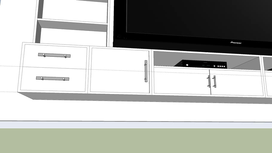 TV Wall unit | 3D Warehouse