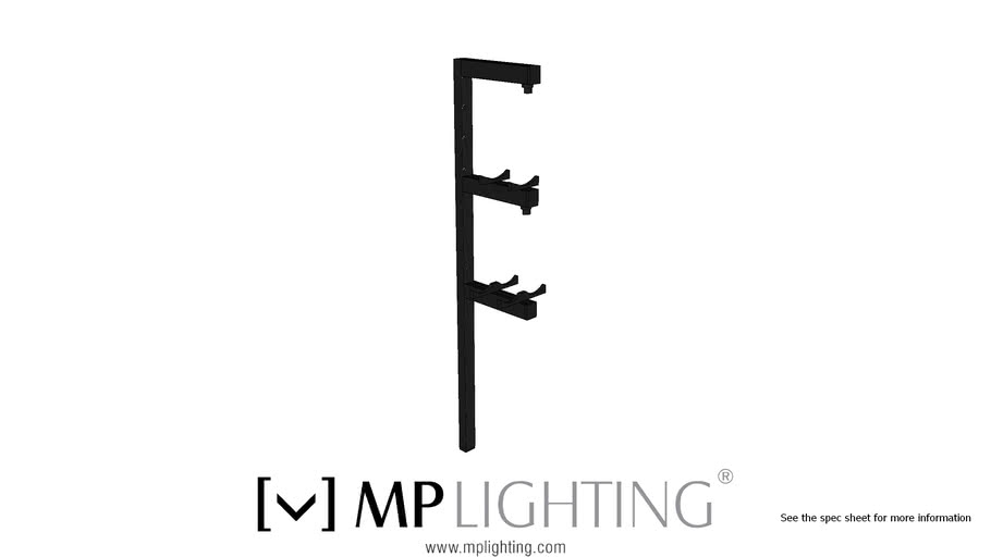 L182_Wine Rack_neck view crossbar | 3D Warehouse