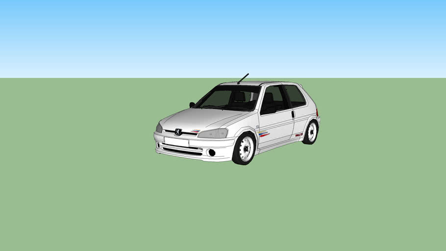 PEUGEOT 106 RALLYE | 3D Warehouse