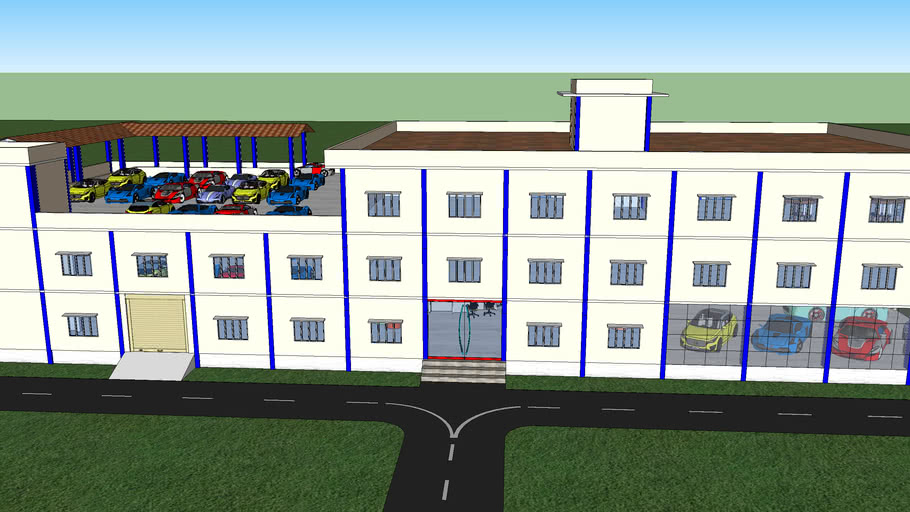 Car Show Room 3D | 3D Warehouse