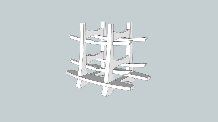 wine rack | 3D Warehouse