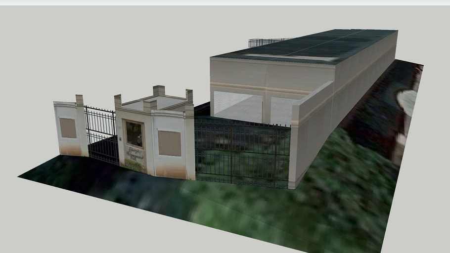 RESIDENCIAL SPAZIO CLERMONT - portaria & garagem | 3D Warehouse