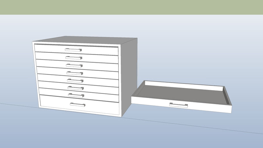 Rack drawer | 3D Warehouse