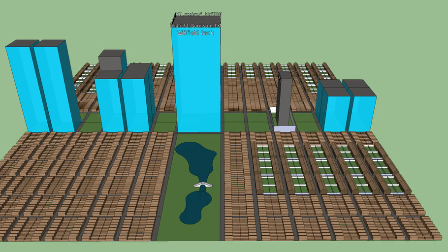Simple Town | 3D Warehouse