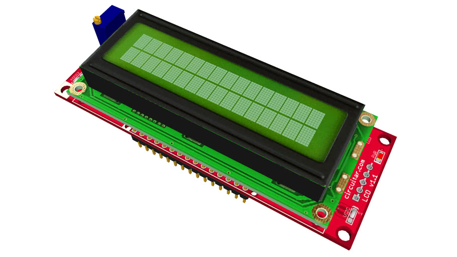 Nanoshield LCD v1.1 | 3D Warehouse