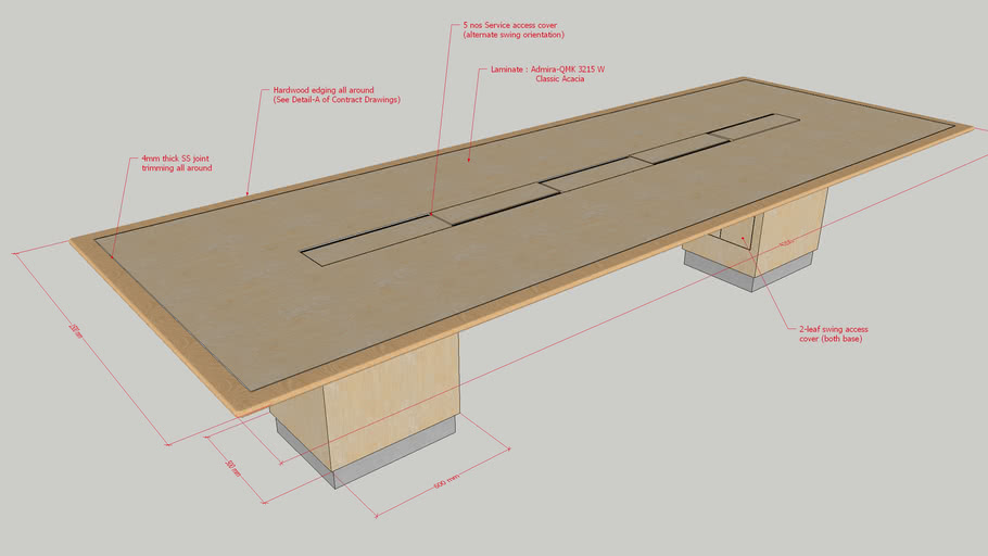 Conference Table | 3D Warehouse