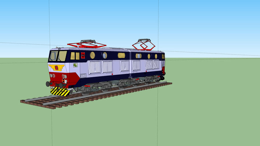 Locomotore FS E 656 | 3D Warehouse