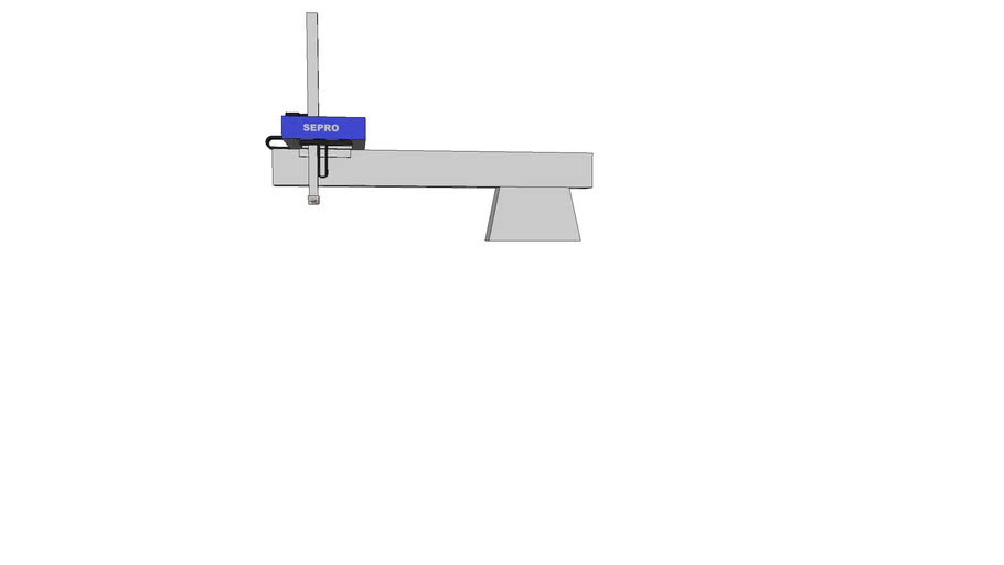SEPRO ROBOT FOR INJECTION MACHINE | 3D Warehouse