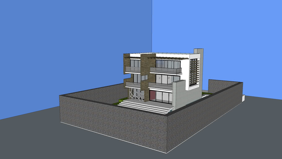 contemporary house | 3D Warehouse