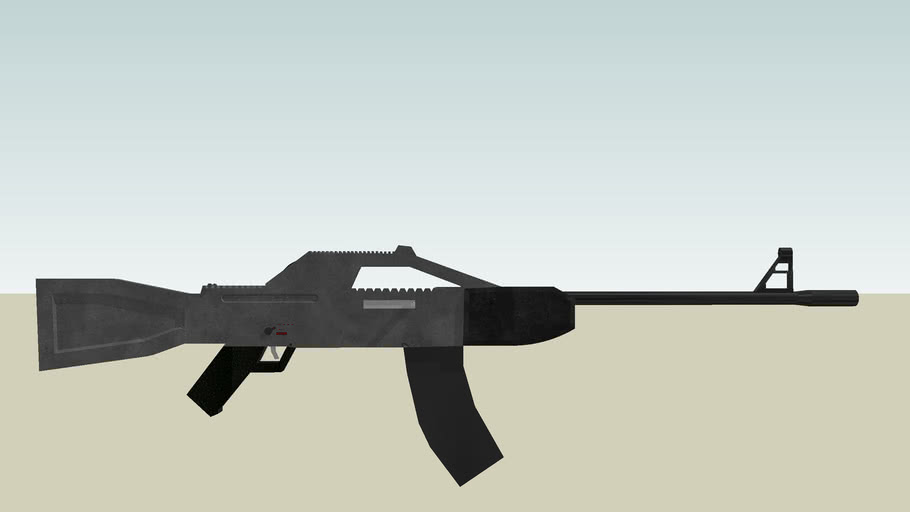 S-2 Assault Rifle (Prototype) | 3D Warehouse
