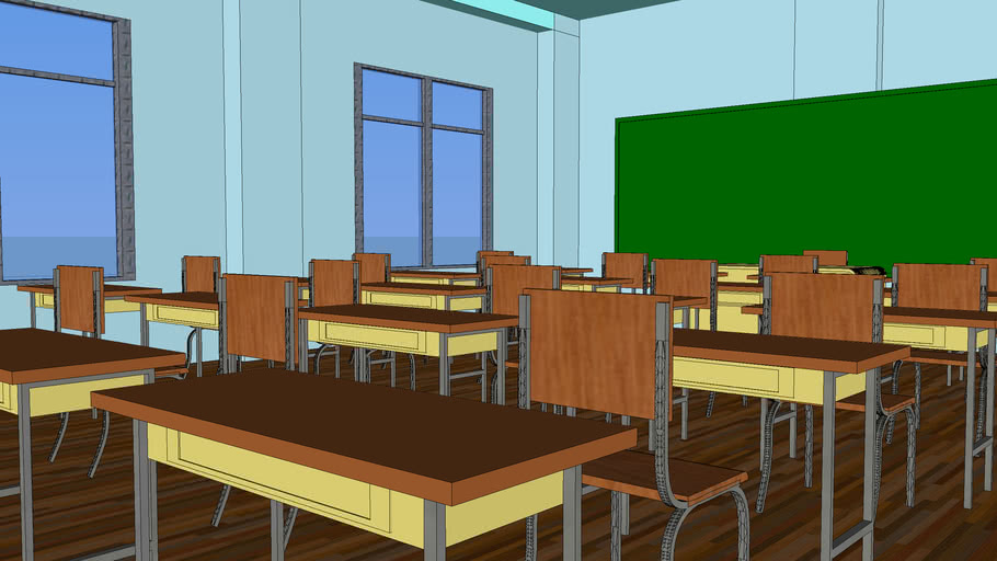 Classroom Interior | 3D Warehouse
