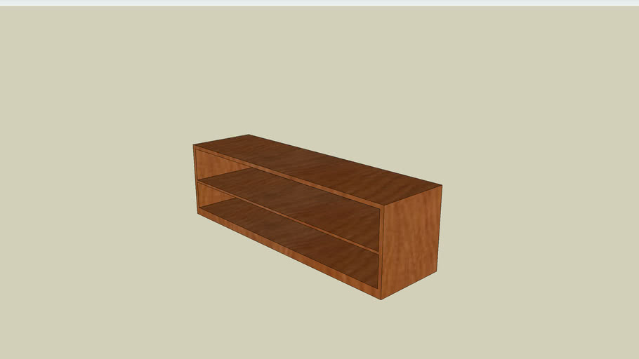 2 wood shelves | 3D Warehouse