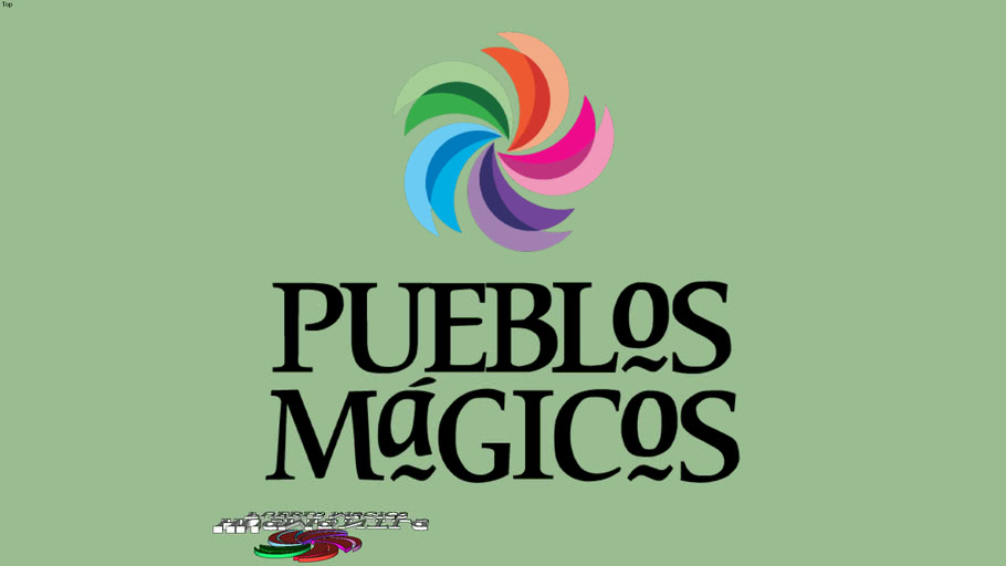 Logo pueblo mágico | 3D Warehouse