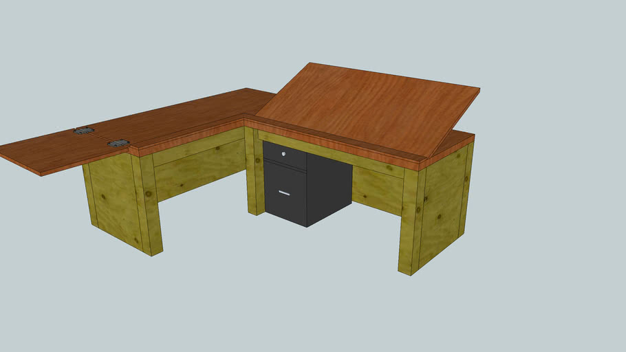 Drafting Table | 3D Warehouse